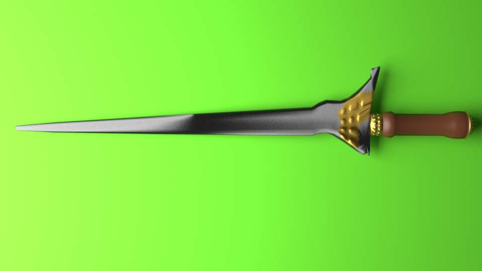 Kris Dagger 2 - 3D Model by faraharis