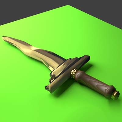 Kris Dagger 3 - 3D Model by faraharis