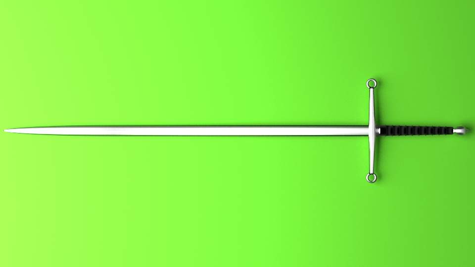 Longsword 1 - 3D Model by faraharis