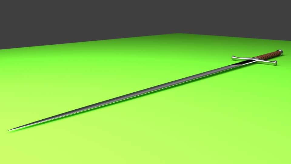 Longsword 3 - 3D Model by faraharis