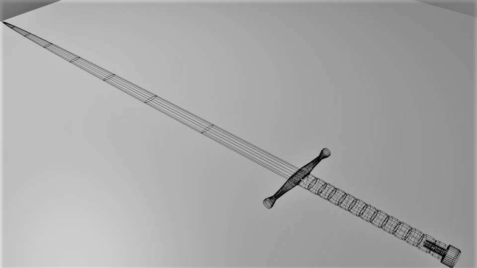 Longsword 3 - 3D Model by faraharis