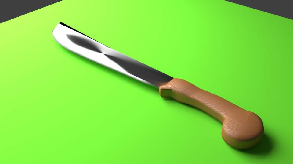 Machete 1 - 3D Model by faraharis