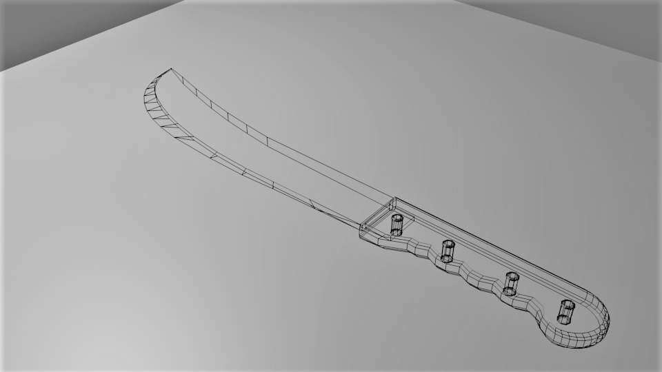 Machete 3 - 3D Model by faraharis