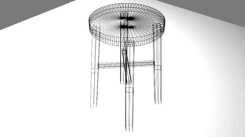 Milking Stool - 3D Model by faraharis