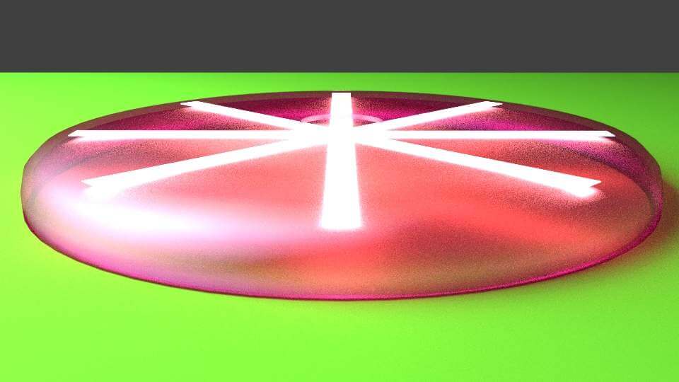 Night Frisbee - 3D Model by faraharis