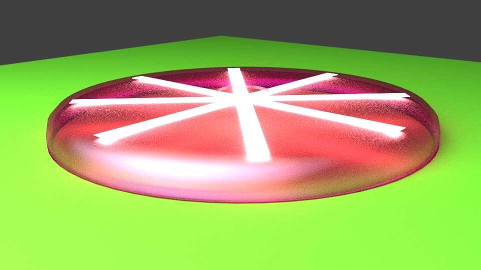 Night Frisbee - 3D Model by faraharis
