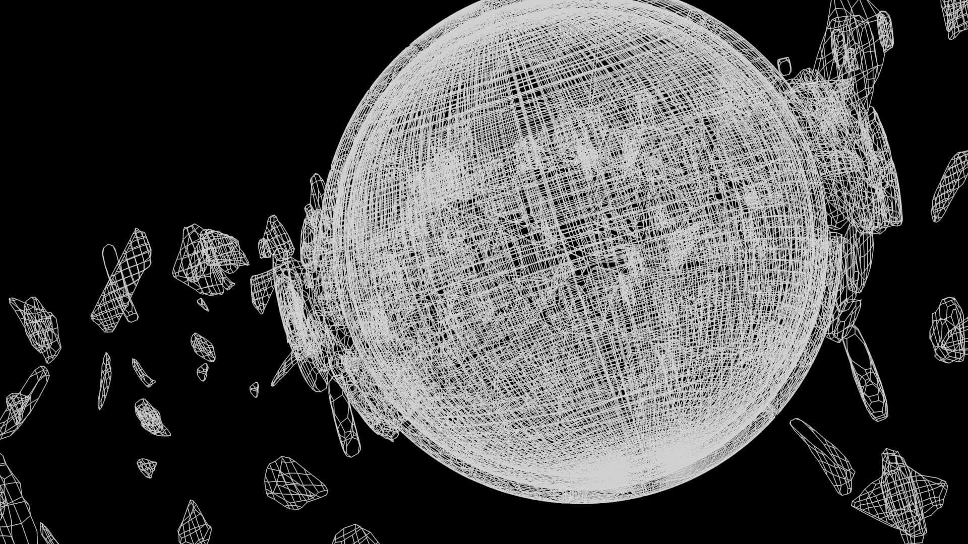 Planet Bursting - 3D Model by faraharis