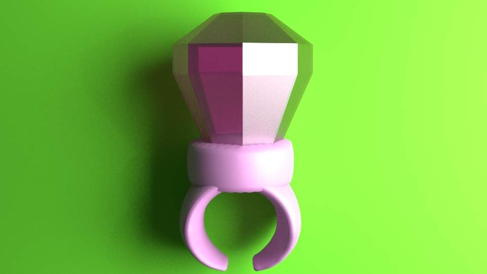 Plastic Ring 4 - 3D Model by faraharis
