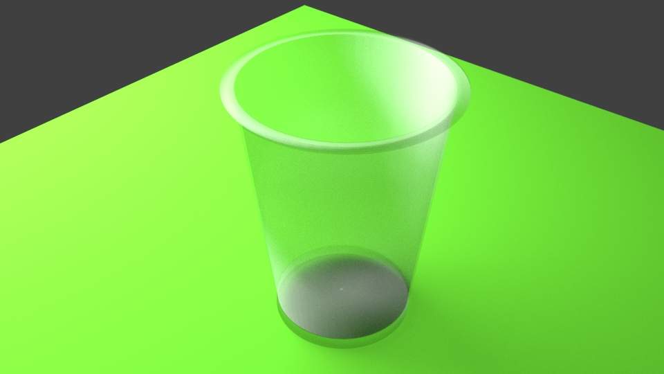 Polystyrene Cup - 3D Model by faraharis