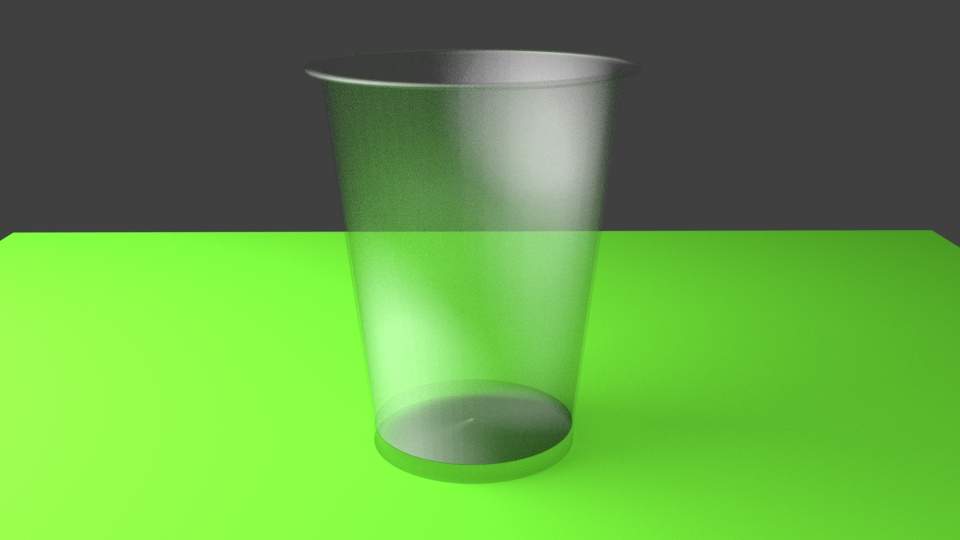 Polystyrene Cup - 3D Model by faraharis