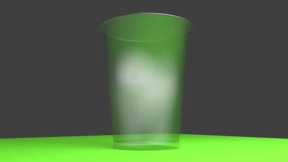 Polystyrene Cup - 3D Model by faraharis