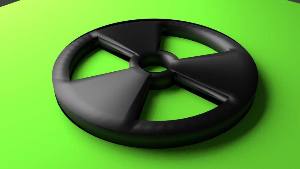 Green Radioactive Symbol Png