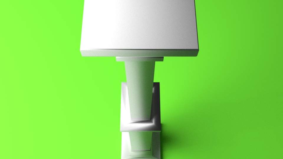 Rectangle Pillar 4 - 3D Model by faraharis