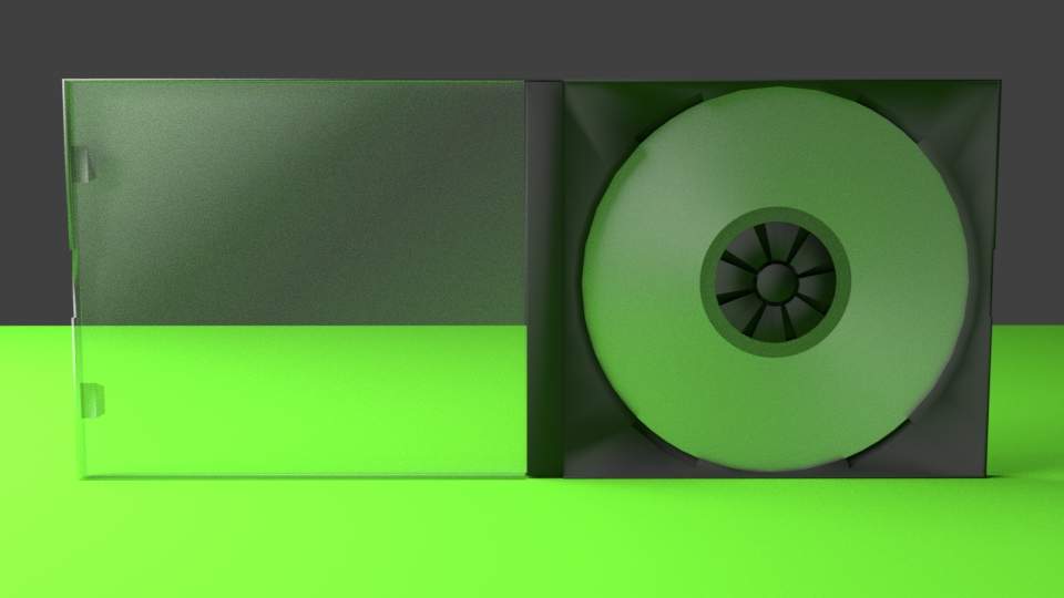 Single CD Case - 3D Model by faraharis