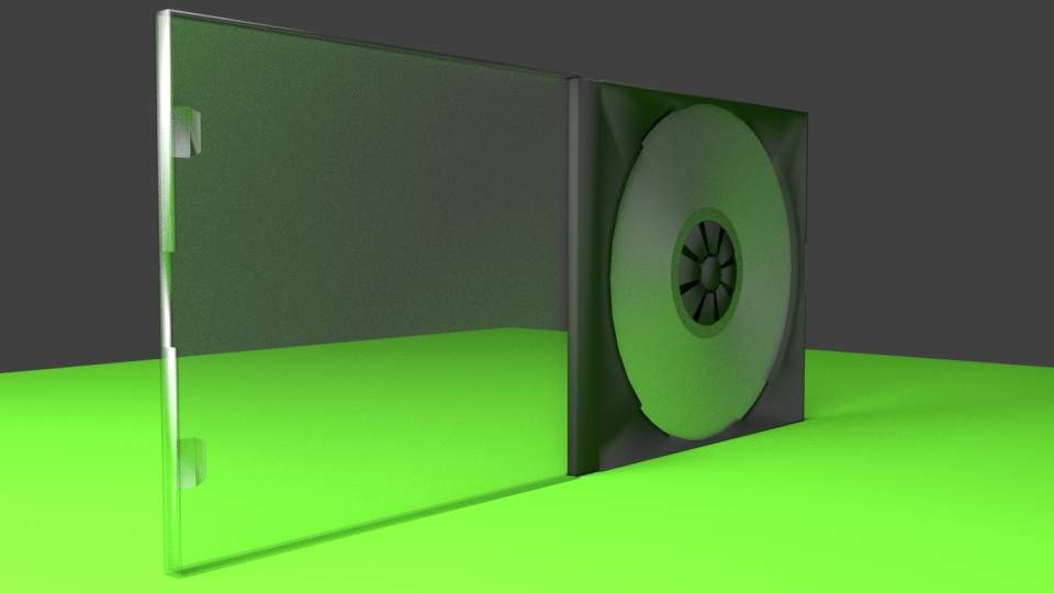 Single CD Case - 3D Model by faraharis