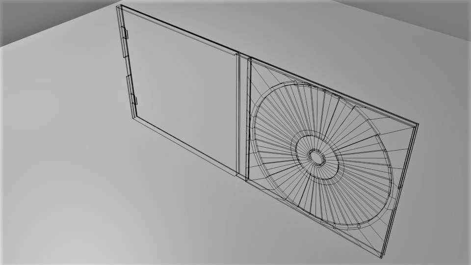 Single CD Case - 3D Model by faraharis