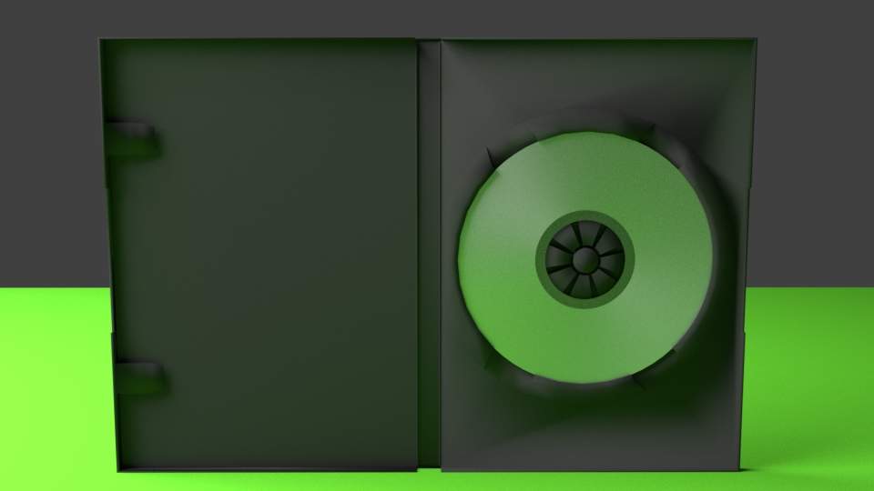 Single DVD Case - 3D Model by faraharis
