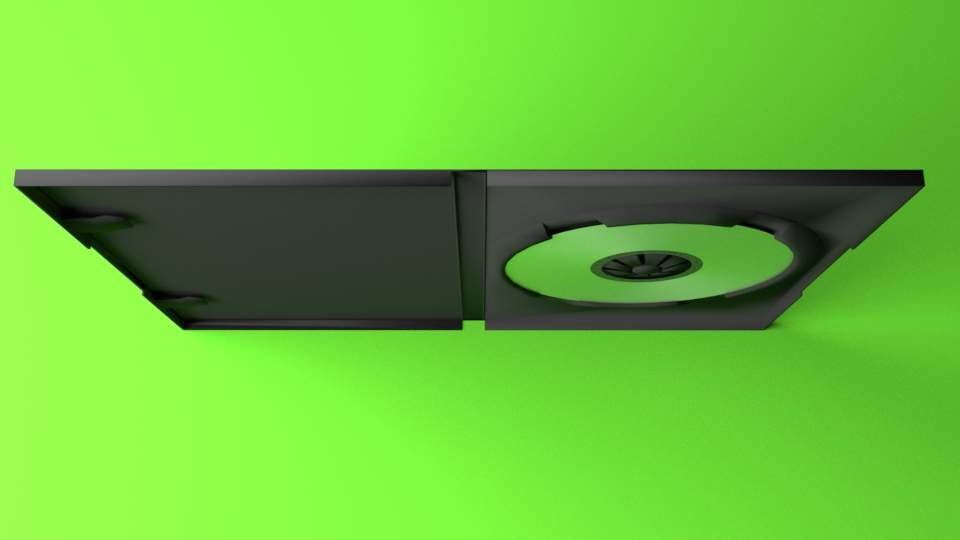 Single DVD Case - 3D Model by faraharis