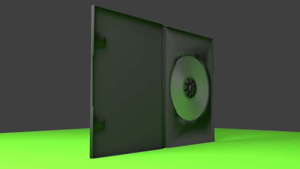 Single DVD Case - 3D Model by faraharis