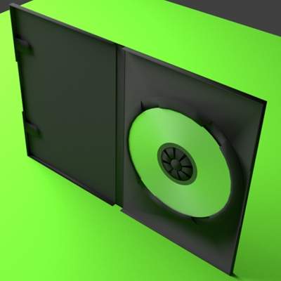 Single DVD Case - 3D Model by faraharis
