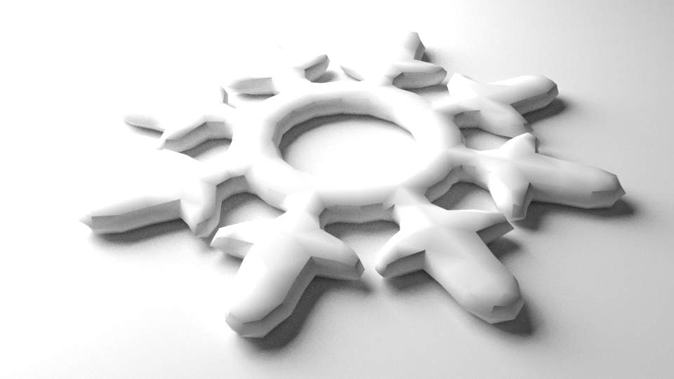 Snowflake 10 - 3D Model by faraharis