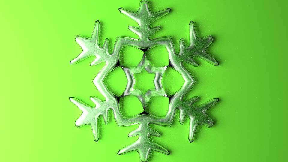 Snowflake 7 - 3D Model by faraharis