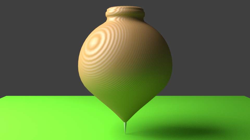 Spinning Top 1 - 3D Model by faraharis