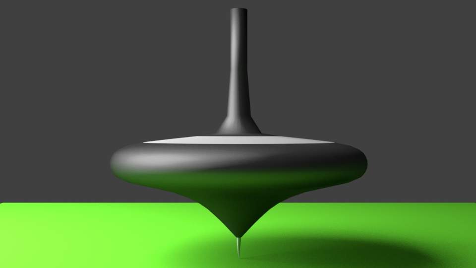 Spinning Top 3 - 3D Model by faraharis