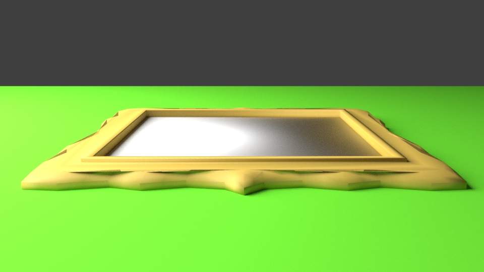 Square Picture Frame - 3D Model by faraharis