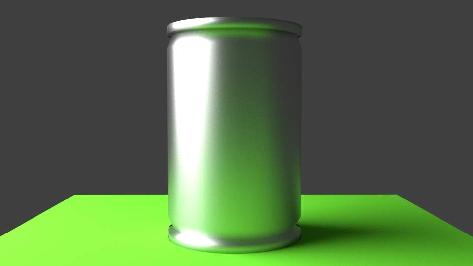 Tall Cylinder Can - 3D Model by faraharis