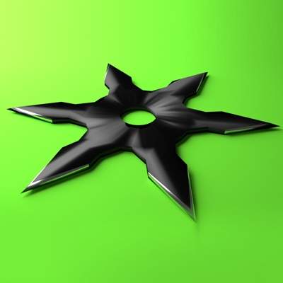 Throwing Star 2 - 3D Model by faraharis