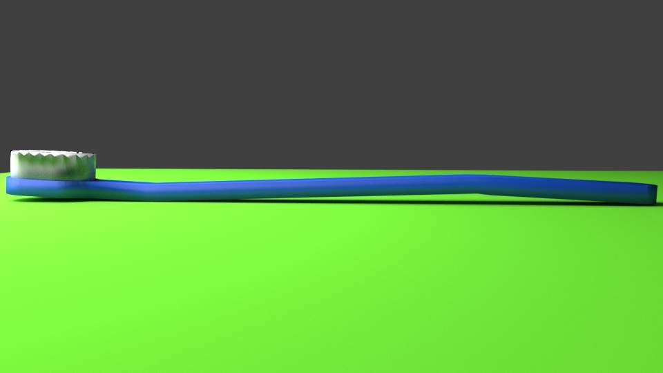 Toothbrush 2 - 3D Model by faraharis