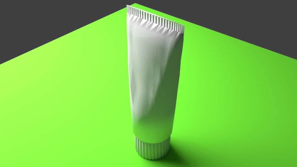 Toothpaste 1 - 3D Model by faraharis