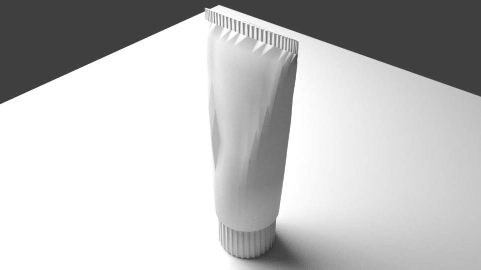 Toothpaste 1 - 3D Model by faraharis