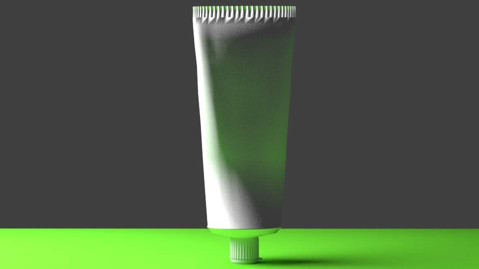 Toothpaste 2 - 3D Model by faraharis