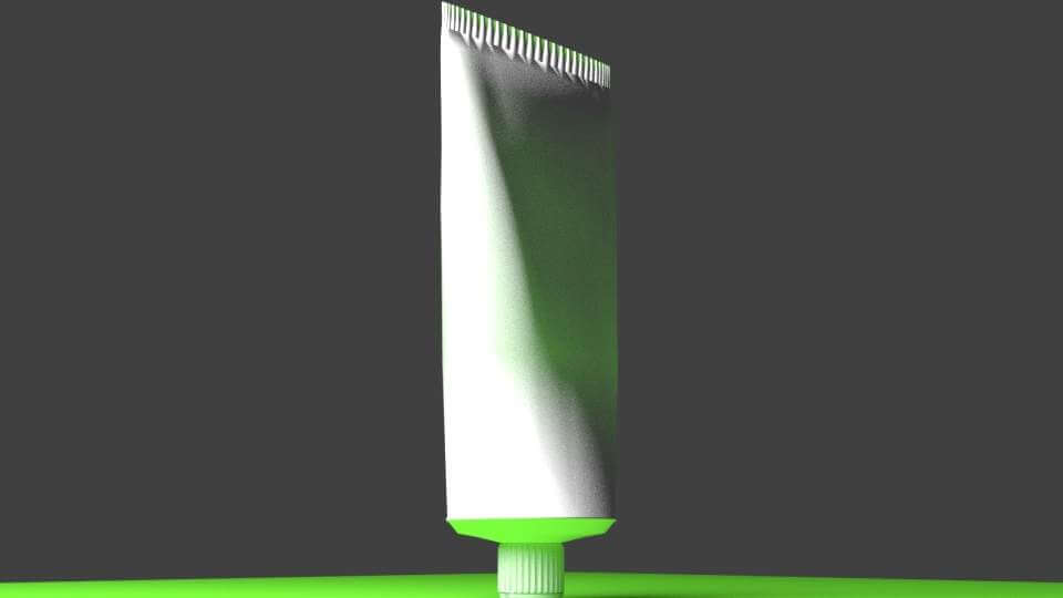 Toothpaste 2 - 3D Model by faraharis