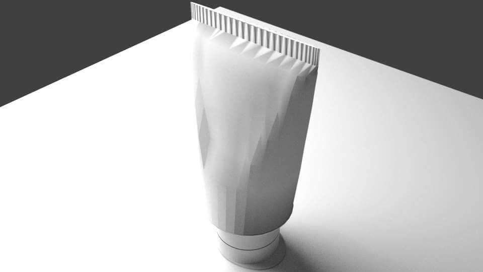 Toothpaste 3 - 3D Model by faraharis