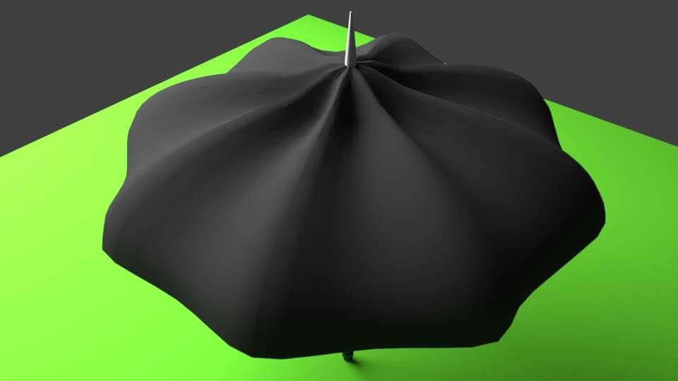 Umbrella Design 1 - 3D Model by faraharis