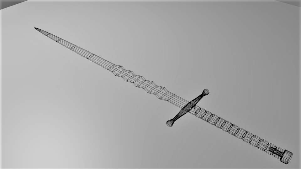 Wavy Sword 5 - 3D Model by faraharis