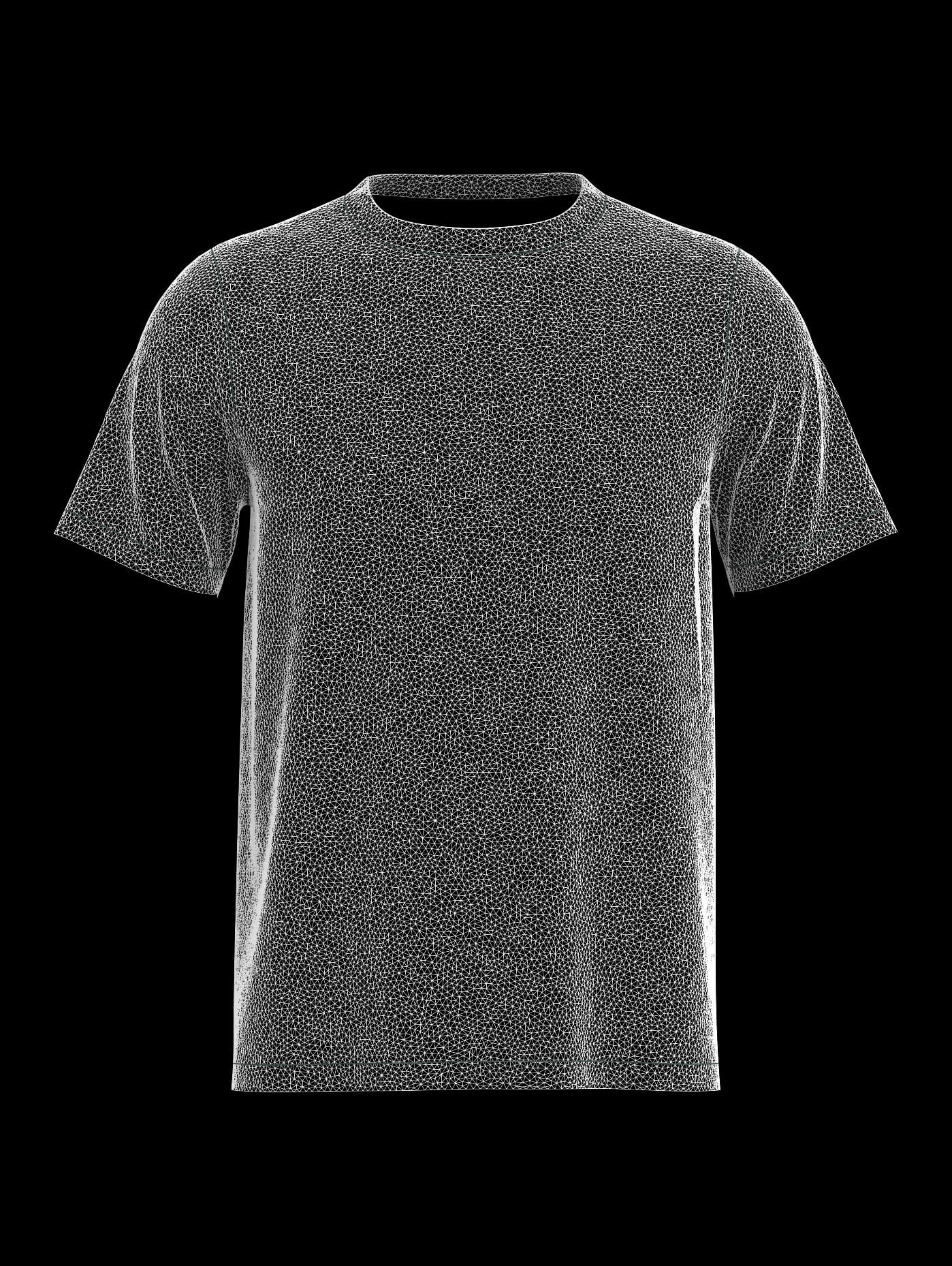 Realistic T Shirt - 3D Model by fast3dfashion