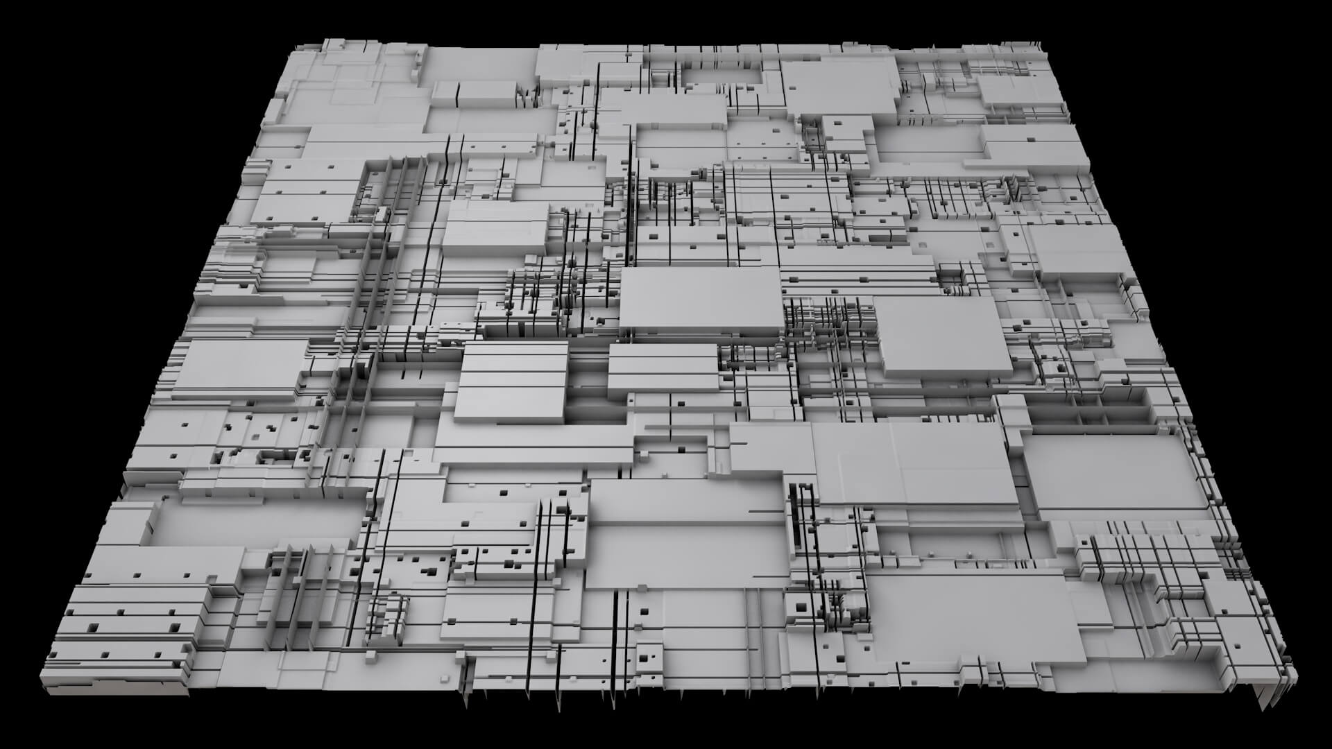 Sci-Fi Panel Pack 001 3D Model by FatGandalf