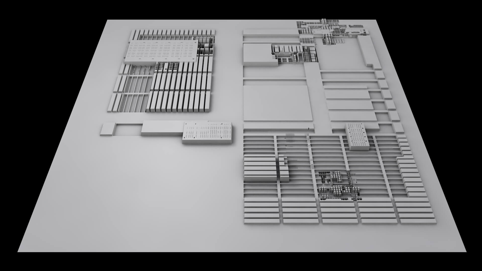 Sci-Fi Panel Pack 001 3D Model by FatGandalf
