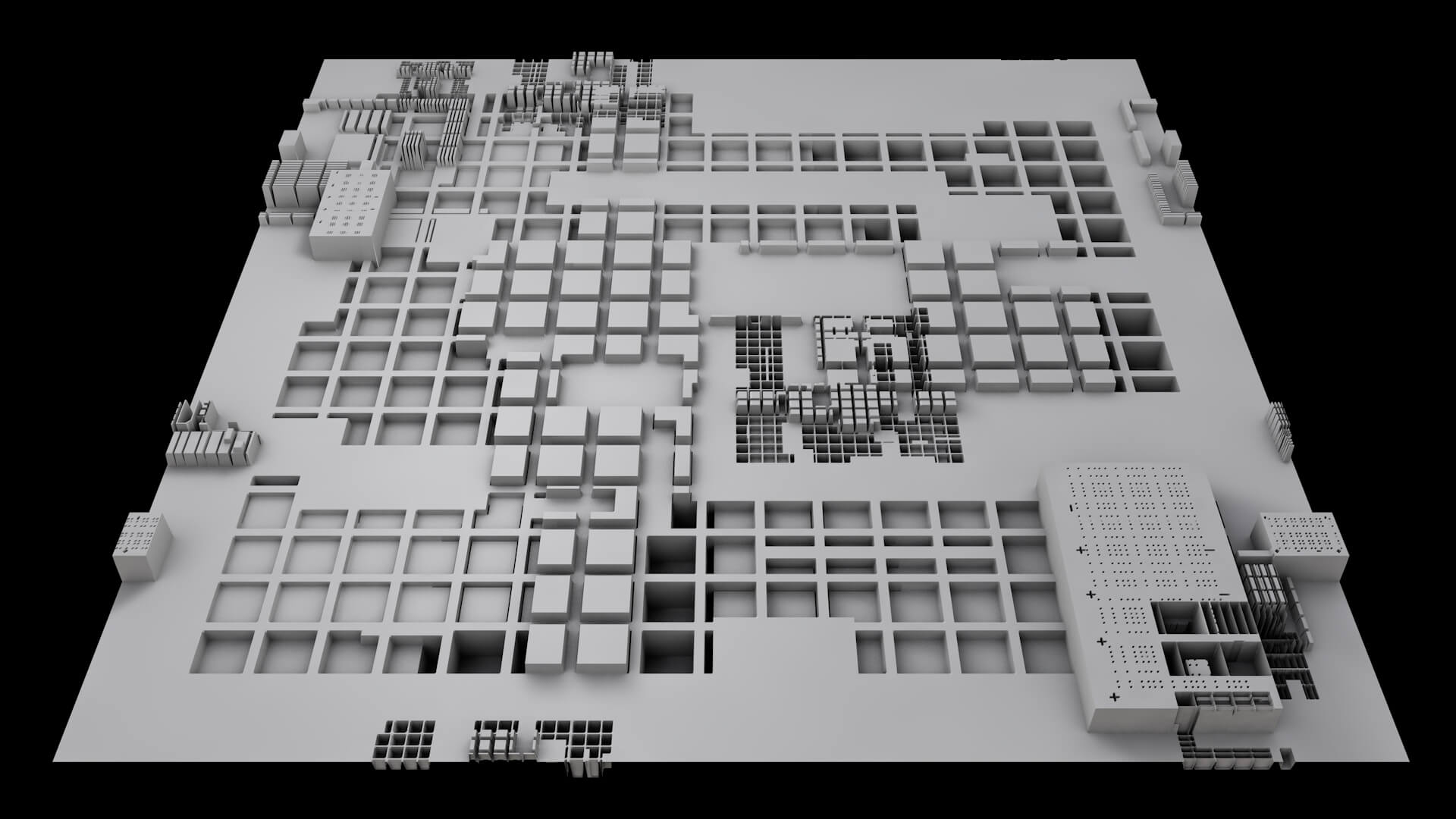 Sci-Fi Panel Pack 001 3D Model by FatGandalf