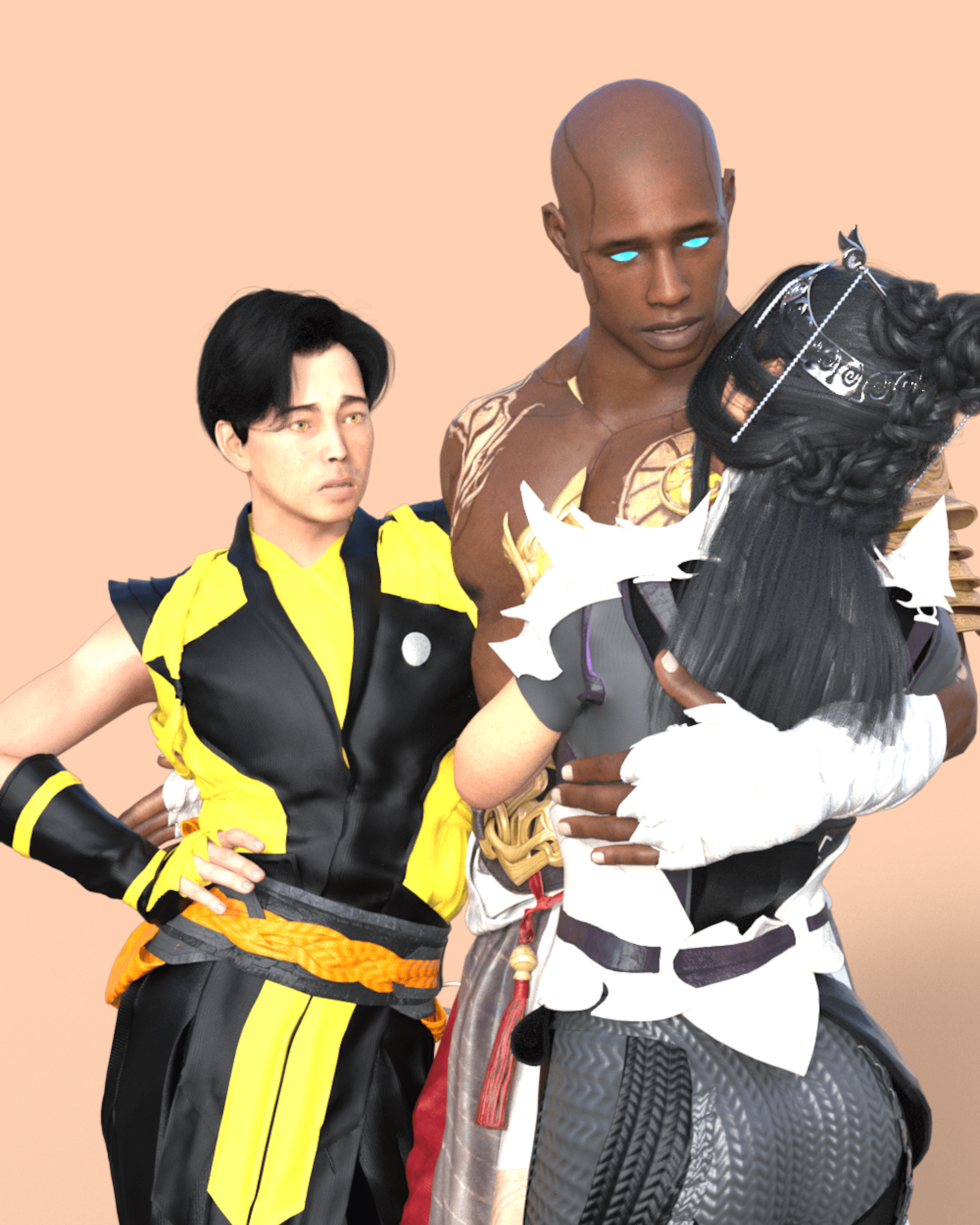 Craving Chocolate 3D Render, Digital Art by FatinChibi