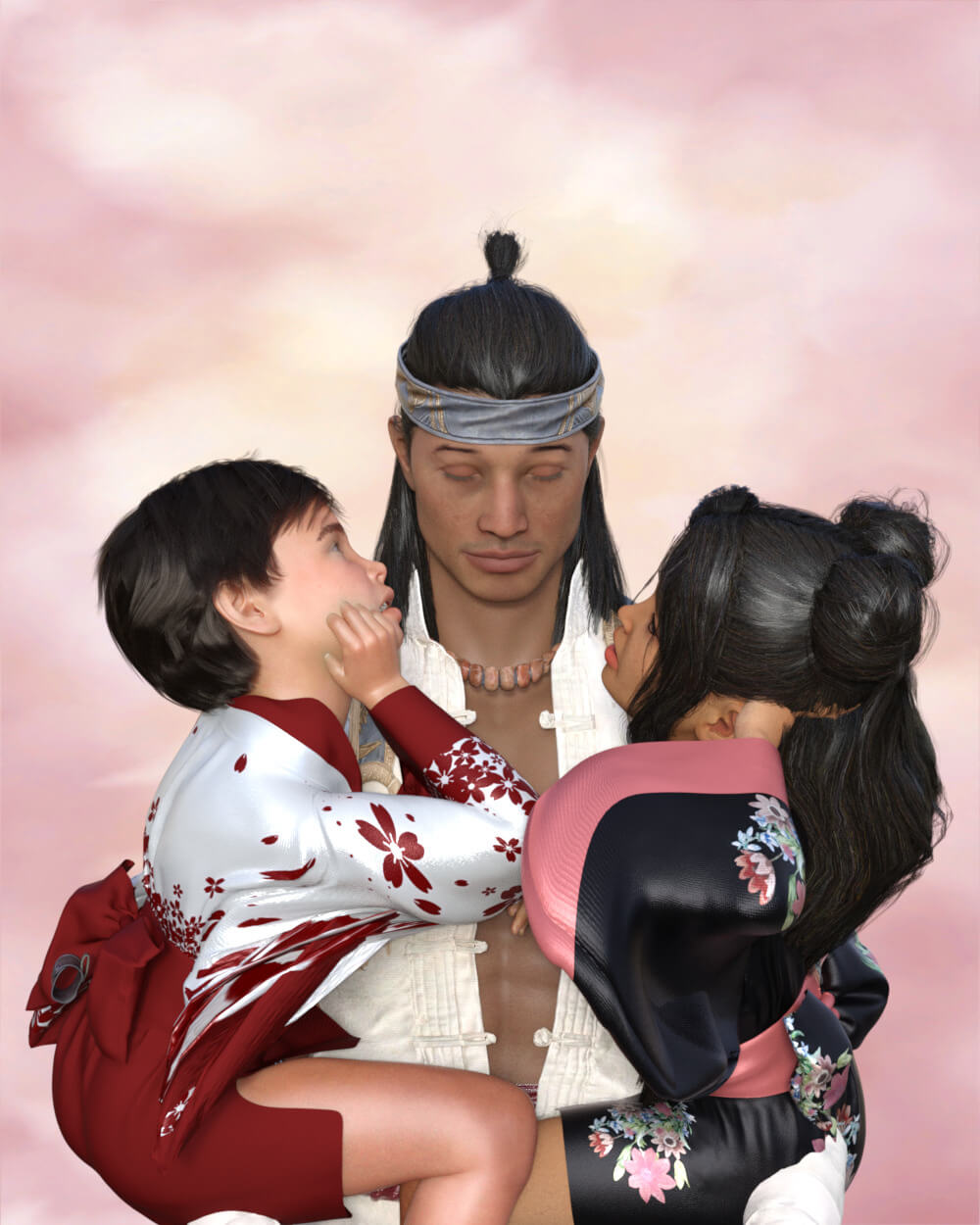 Old Render 10 3D Render, Digital Art by FatinChibi