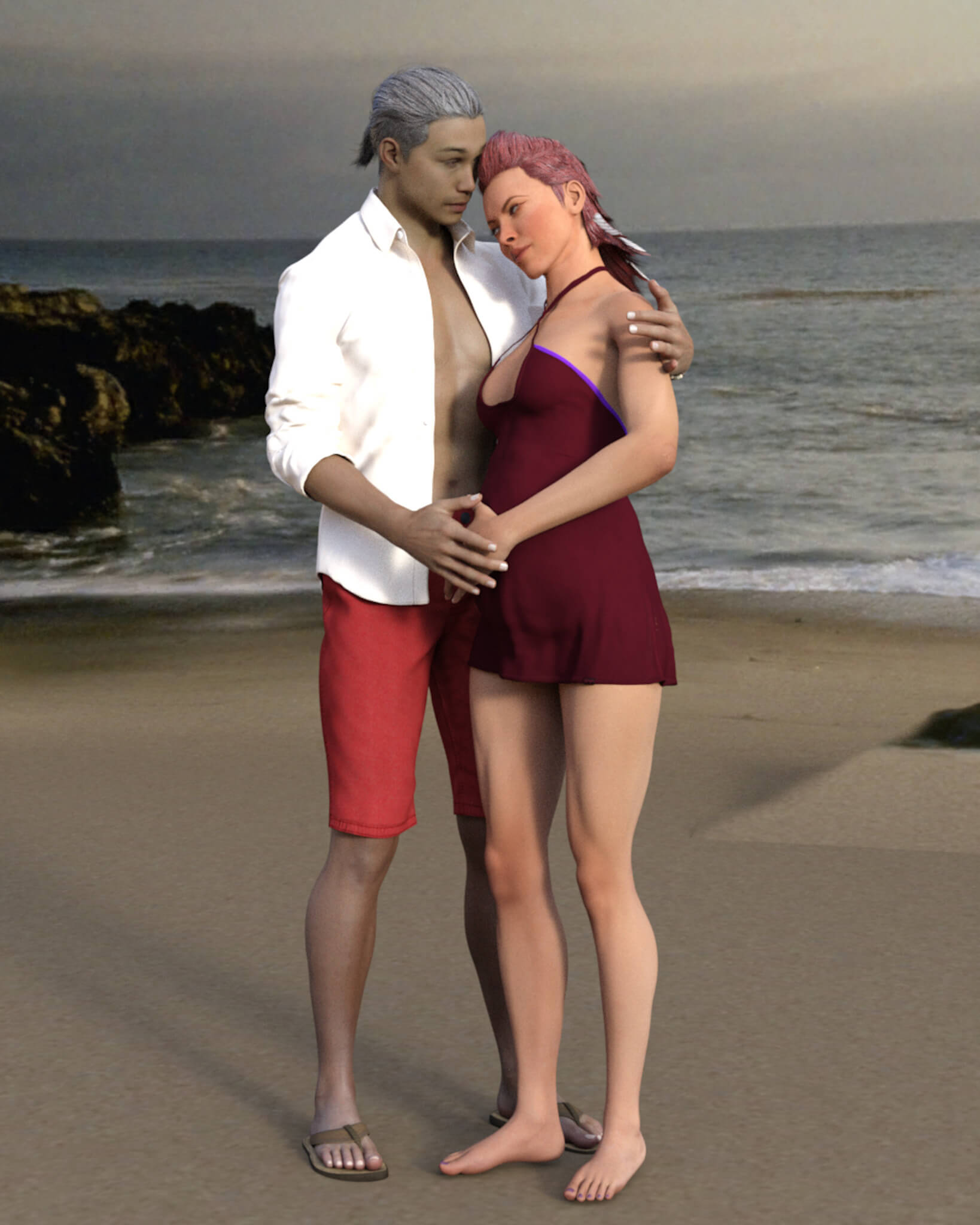 Old Render 12 3D Render, Digital Art by FatinChibi