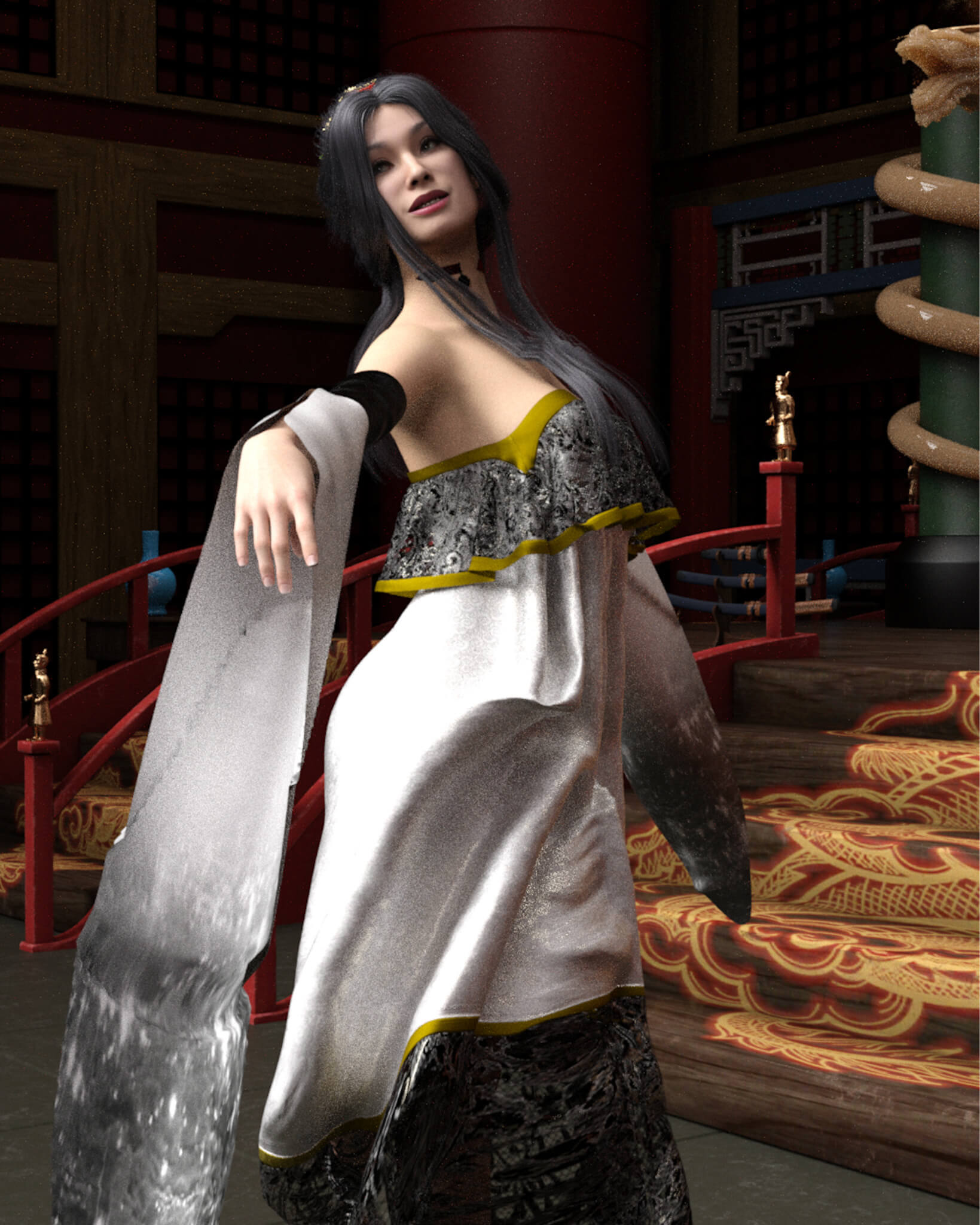 Old Render 18 3D Render, Digital Art by FatinChibi