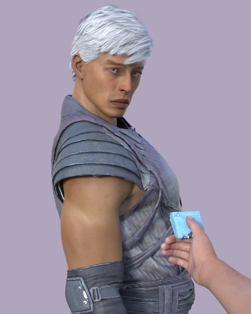 Old Render 7 3D Render, Digital Art by FatinChibi