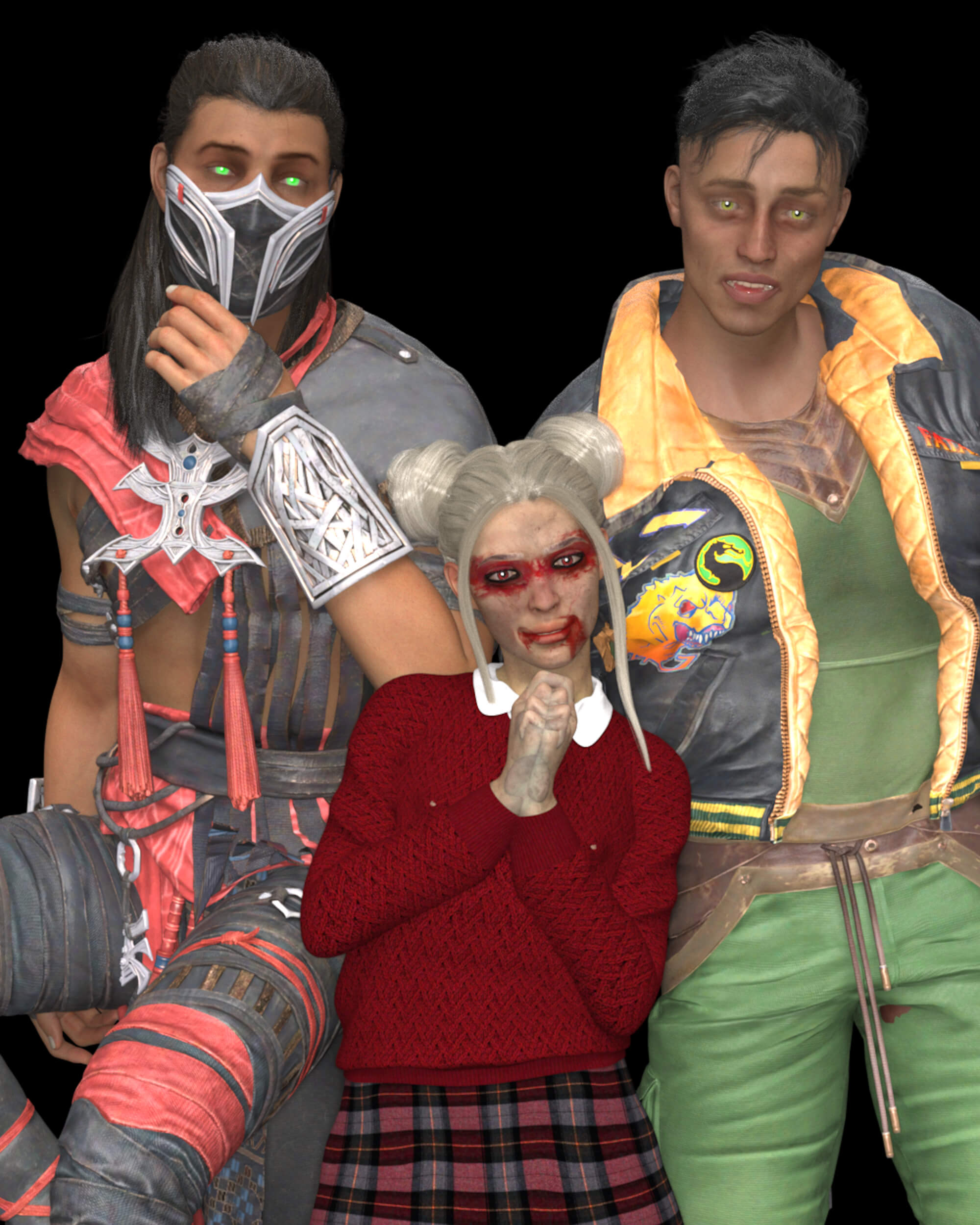 Random Random 3D Render, Digital Art by FatinChibi