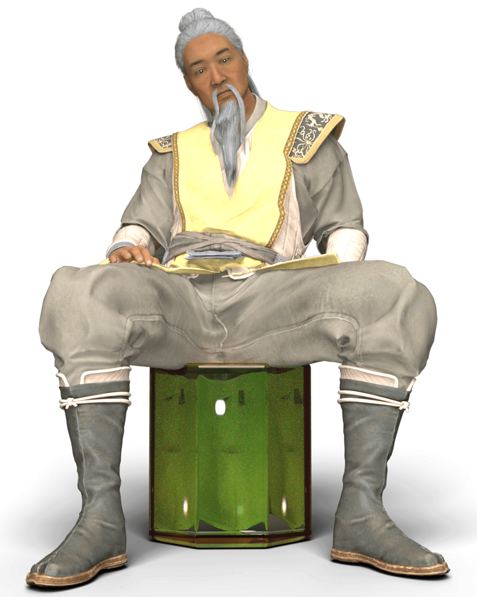 Shujinko 3D Render, Digital Art by FatinChibi